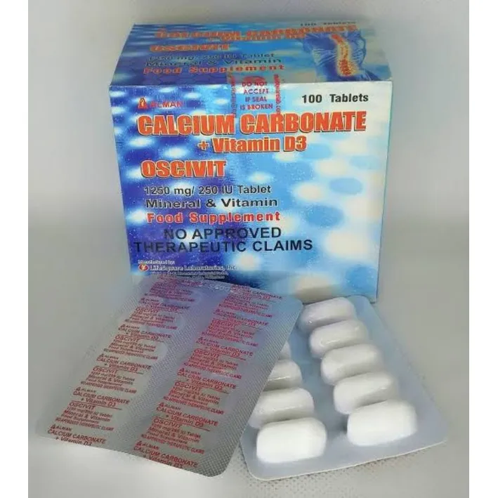 calcium carbonate vitamin d generic of caltrate plus 1box100tab | Lazada PH