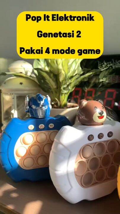 [LMR-G] Mainan Game Anak POP IT Gen 2 Elektrik Fun Match Puzzle FAST ...