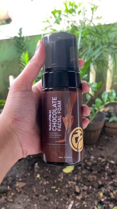 Natura Facial Foam | Sabun Coklat untuk Mencerahkan Wajah | Lazada ...