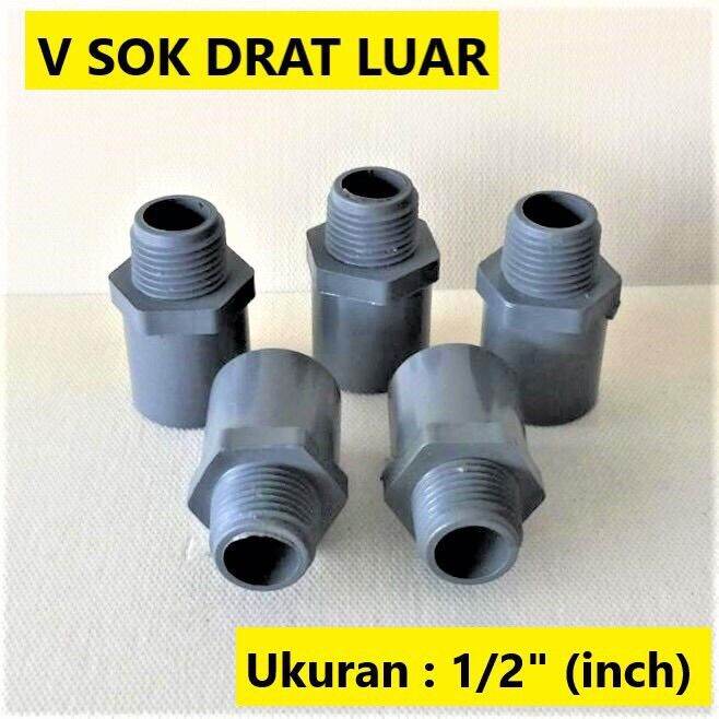 SAMBUNGAN DRAT LUAR/ V SOK 1/2 | Lazada Indonesia