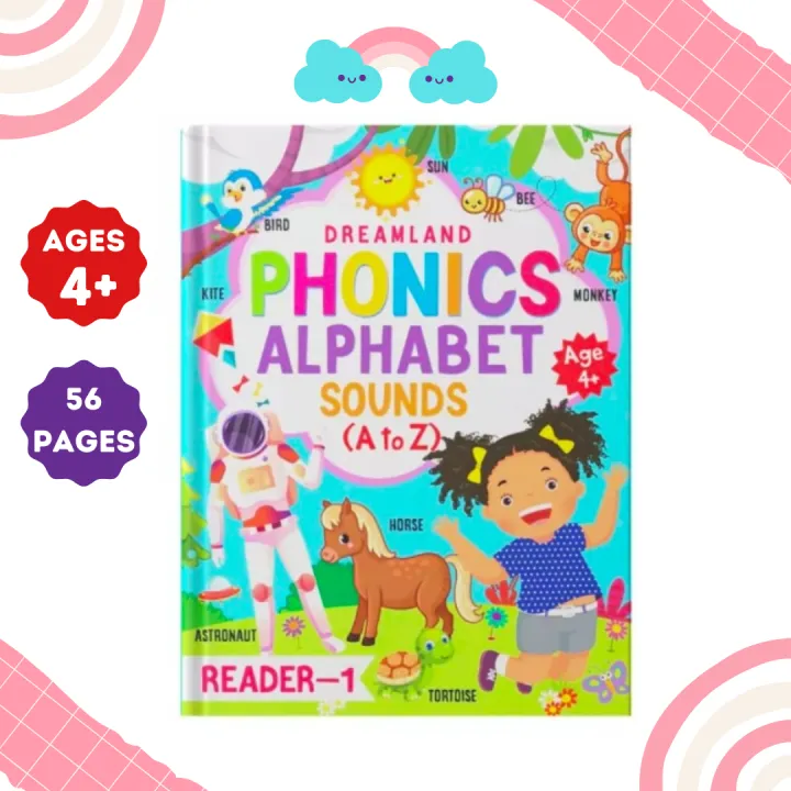 Phonics Alphabet and sounds reader 1 to 4 | Lazada PH