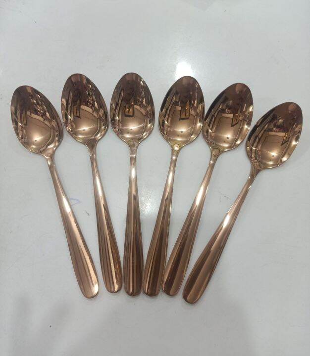 bronze spoon and fork set of 12pcs | Lazada PH