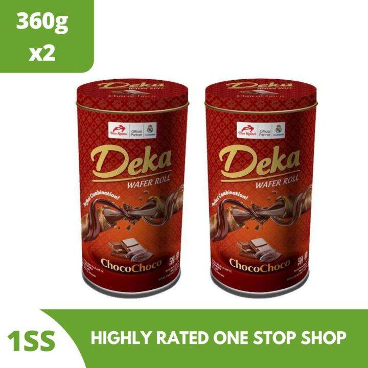 Deka Wafer Roll Choco Choco, 360g Set of 2 | Lazada PH