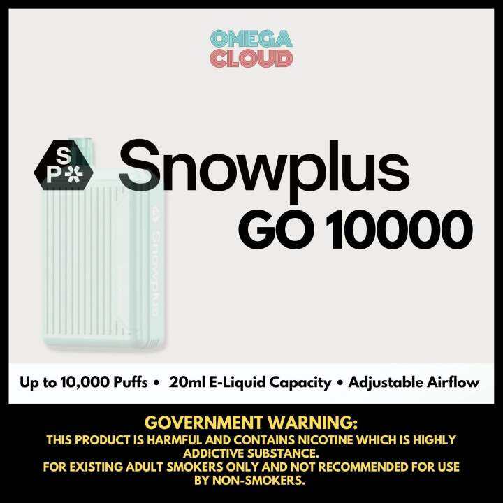 Snowplus Go 10000 Puffs Disposable | Lazada PH