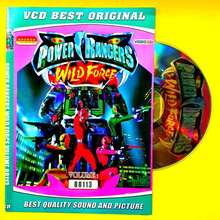 KASET VCD POWER RANGERS WILD FORCE 88113 | Lazada Indonesia