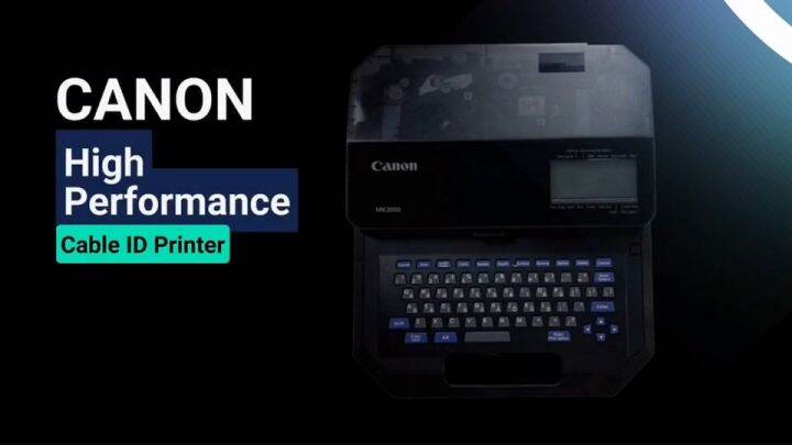 [CANON] MK 3000 Printer เครื่องพิมพ์ปลอกมาร์คสายไฟ เครื่องพิมพ์ลาเบลสติ๊กเกอร์ เครื่องพิมพ์ฉลาก ...