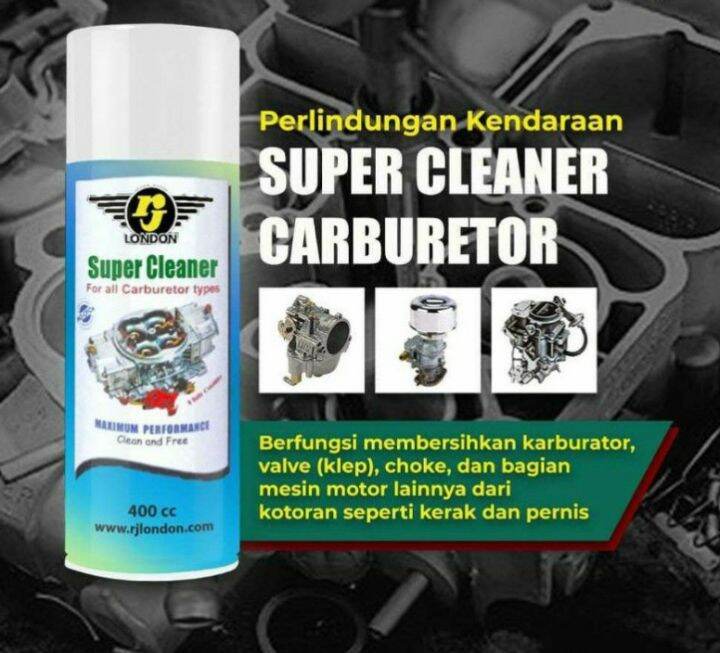 Super Cleaner Pembersih Karburator Injector / Pelumas Pembersih ...