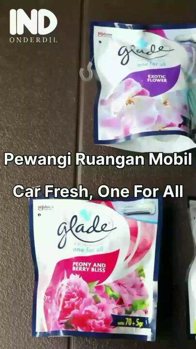 Pewangi Ruangan Mobil Glade One For All Car Fresh Citruss Lemon Sweet ...