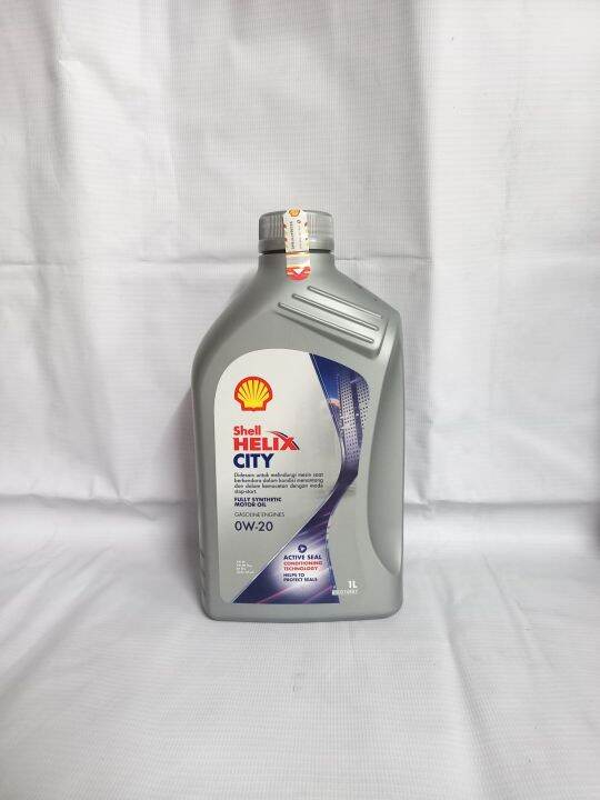 SHELL HELIX CITY 0W-20 Fully Synthetic API SP, SN Plus 1 Liter | Lazada ...