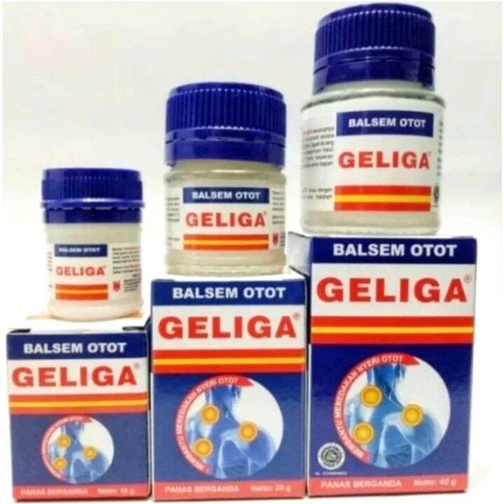 Balsem otot geliga muscular balm 10g,20g,40g | Lazada PH