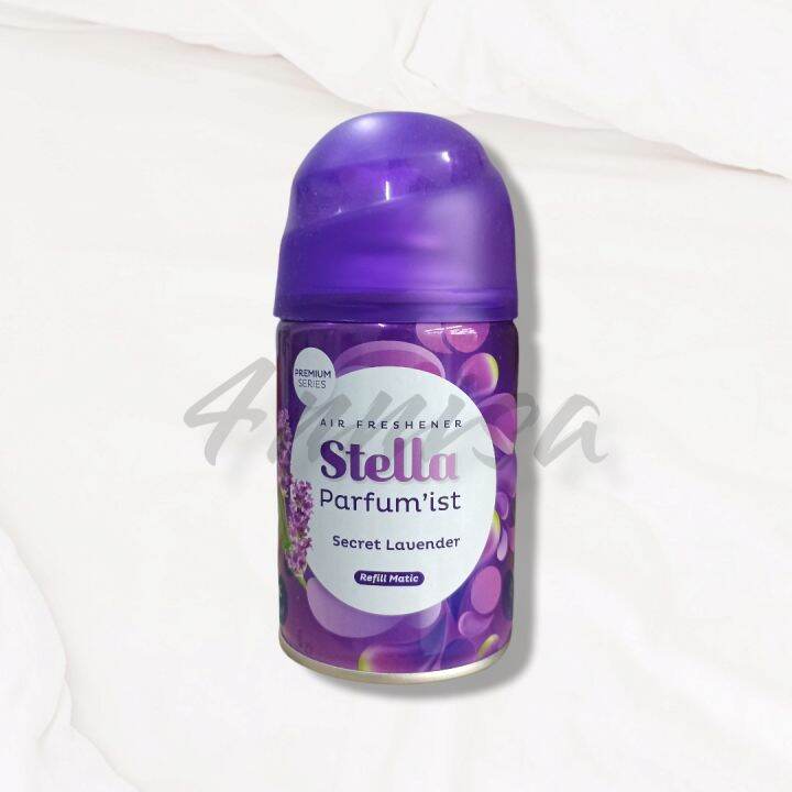 PENGHARUM RUANGAN STELLA MATIC SECRET LAVENDER REF 225ml | Lazada Indonesia