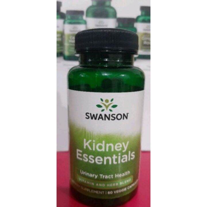 Kidney Essentials 60 veggie capsules Cranberry, Corn silk, etc. EXPIRY: February 2025 Swanson ...