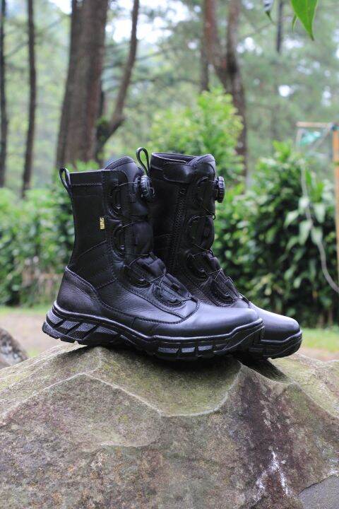 sepatu kulit pdl tali putar 021 sparta | Lazada Indonesia