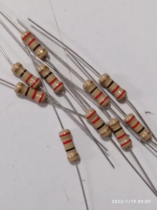 10 PCS RESISTOR UKURAN 22 ohm 1/2 Watt | Lazada Indonesia