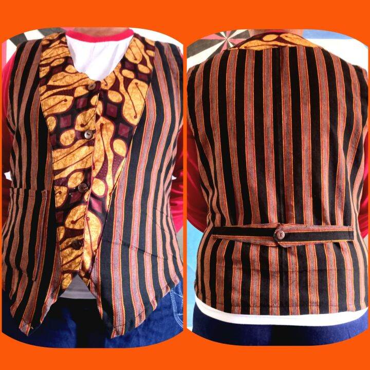 vest romp lurik batik outer | Lazada Indonesia