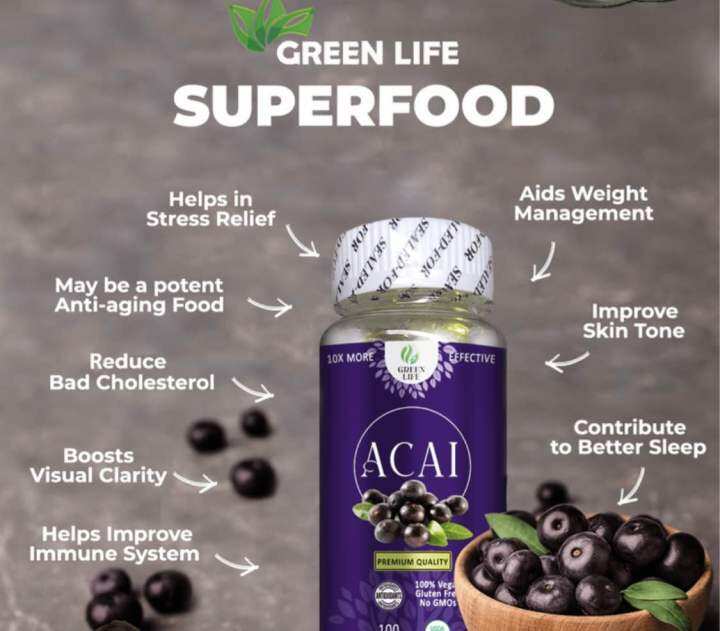 Green Life Acai Berry Miracle Fruit | Lazada PH