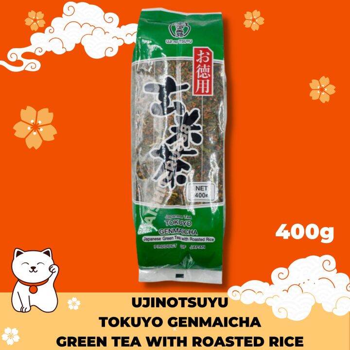 Japan Ujinotsuyu Tokuyo Genmaicha Green Tea with Roasted Rice 400g | Lazada PH