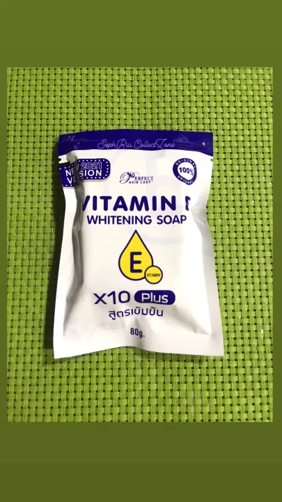 Vitamin E Whitening soap 10x Plus ORIGINAL PERFECT SKIN LADY FROM ...