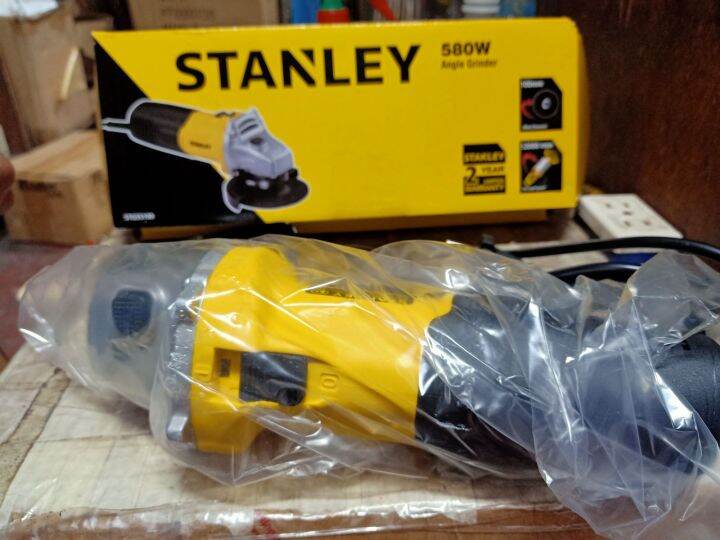 STANLEY POWER TOOLS DISC GRINDER #STGS5100 B1 580 W , 100MM DISC ...