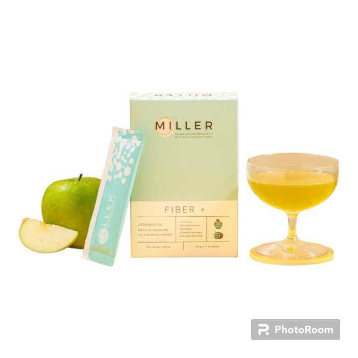 Miller Fiber Detox+Synbiotic 1 กล่อง 7 ซอง | Lazada.co.th