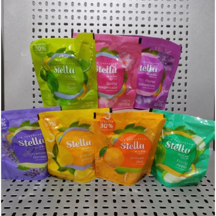 Stella pengharum ruangan all in one 55 gr /Stella gantung/pengharum ...