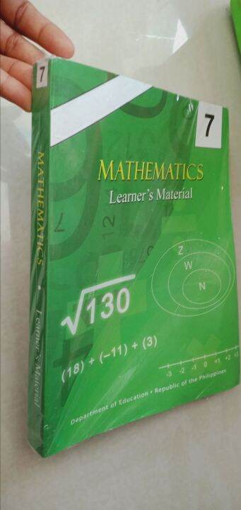 Mathematics 7 learner's material | Lazada PH