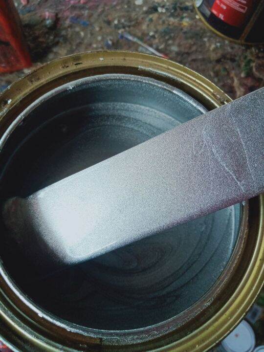 CAT SILvER KASAR 1/4 CAT DASAR | Lazada Indonesia