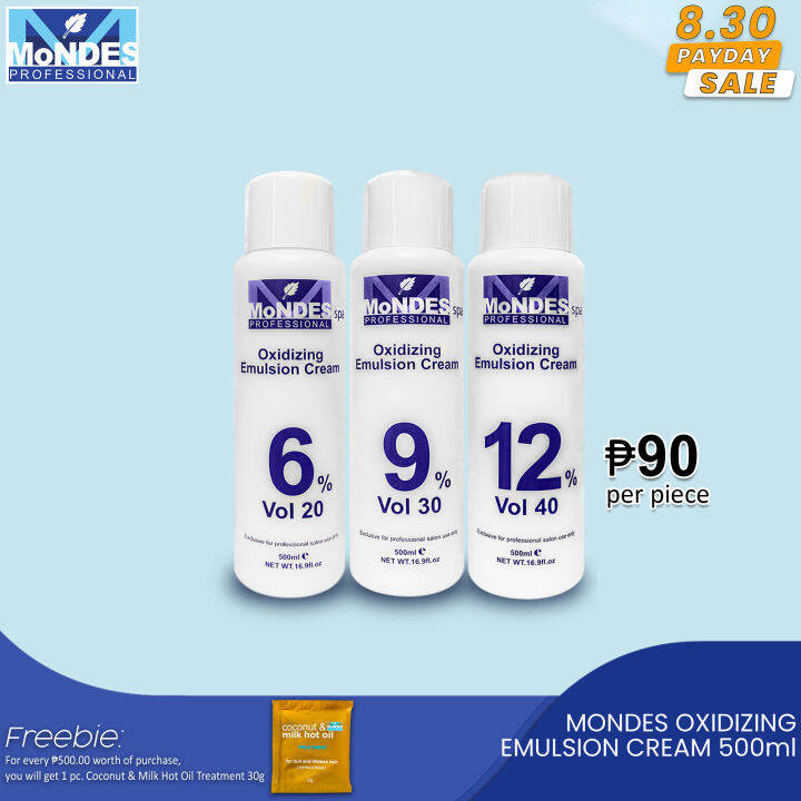 MONDES OXIDIZING EMULSION CREAM 500ML | Lazada PH