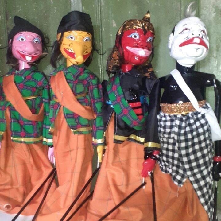 wayang golek set panggung klasik ukuran 65cm | Lazada Indonesia