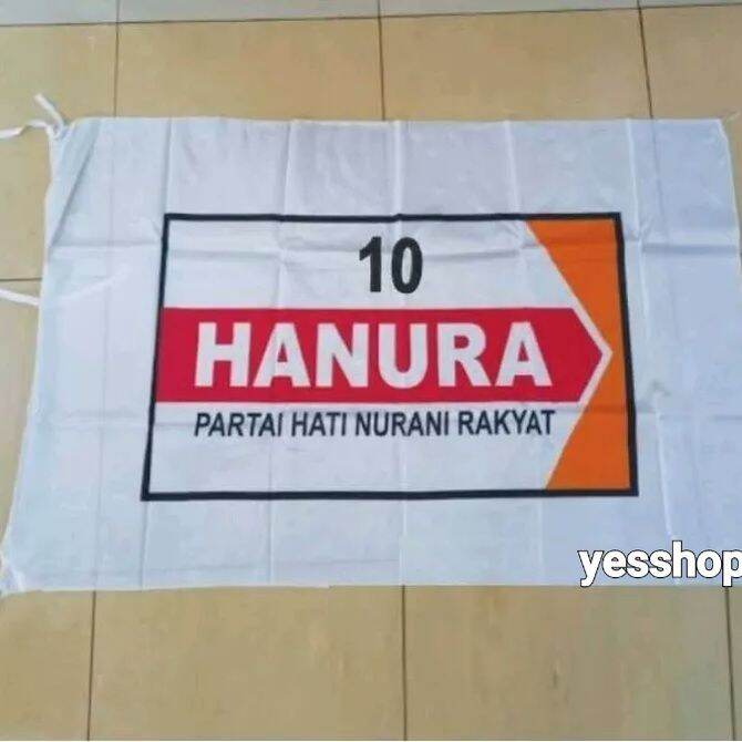bendera partai hanura ukuran 60x90cm isi 100 lembar | Lazada Indonesia