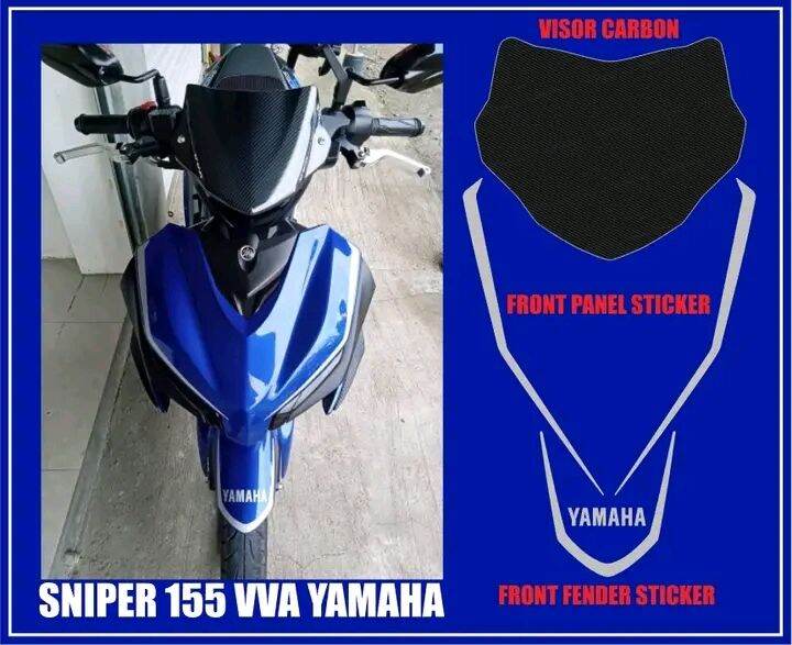 Sniper 155 Yamaha Decals Front panel Sticker | Lazada PH