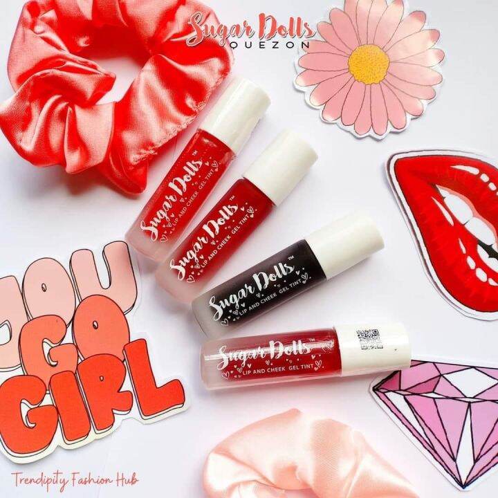 THE ORIGINAL Sugar Dolls Lip & Cheek Gel Tint NEW LOOK!! | Lazada PH
