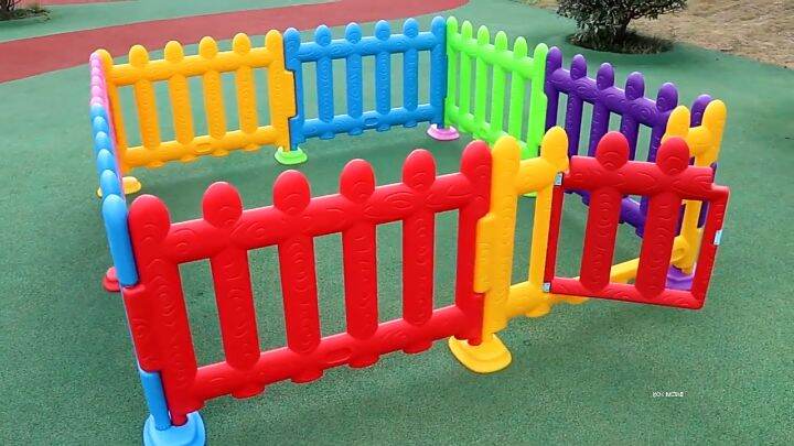 Fence multi-angle plastic game fence children's railing toddler ...