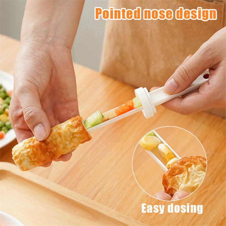 Manual Sausage Stuffer Filling Core Injector Food Filler Tool Tube Food ...
