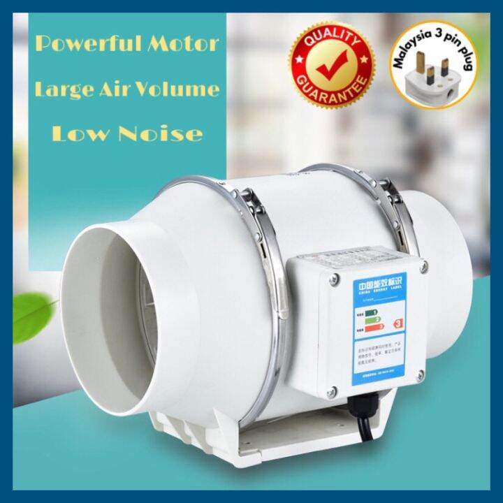4/6/8 inch diagonal flow pressurized duct fan Exhaust Fan Ventilation ...