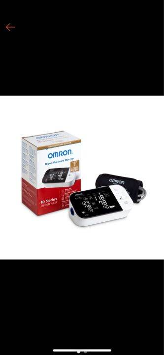 Omron 10 Series® Wireless Upper Arm Blood Pressure Monitor BP7450 ...