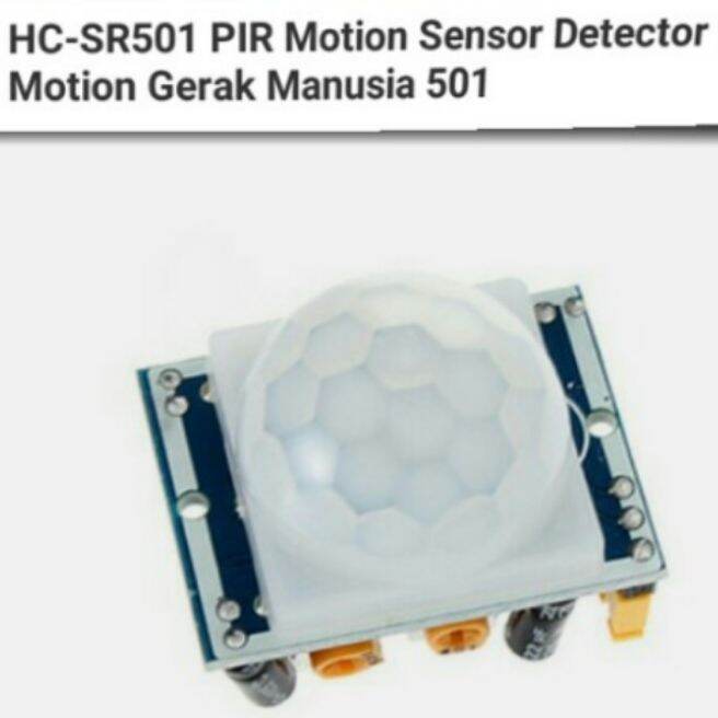 PIR HC-SR501 sensor gerak Arduino uno Raspberry Pi wemos nodemcu | Lazada Indonesia