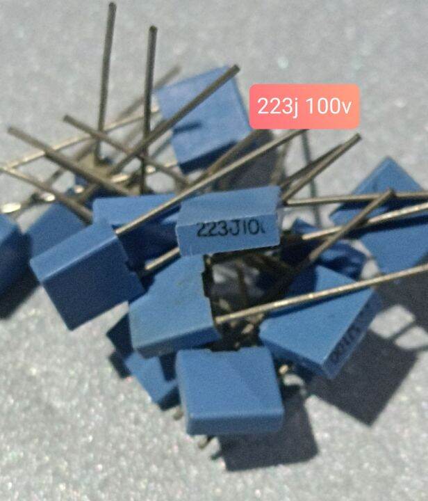 10BUAH KAPASITOR MKM 223J 100V 223 J 100 VOLT MKM MKP MKT 223J | Lazada ...