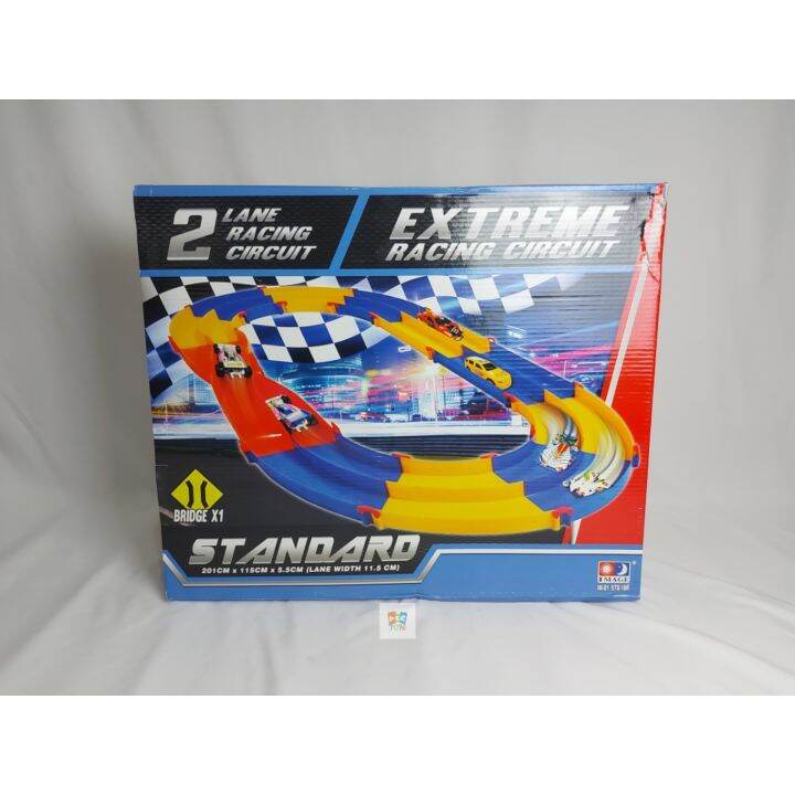 Mainan Track Tamiya 2 Jalur 3 Warna Extreme Racing Circuit | Lazada ...