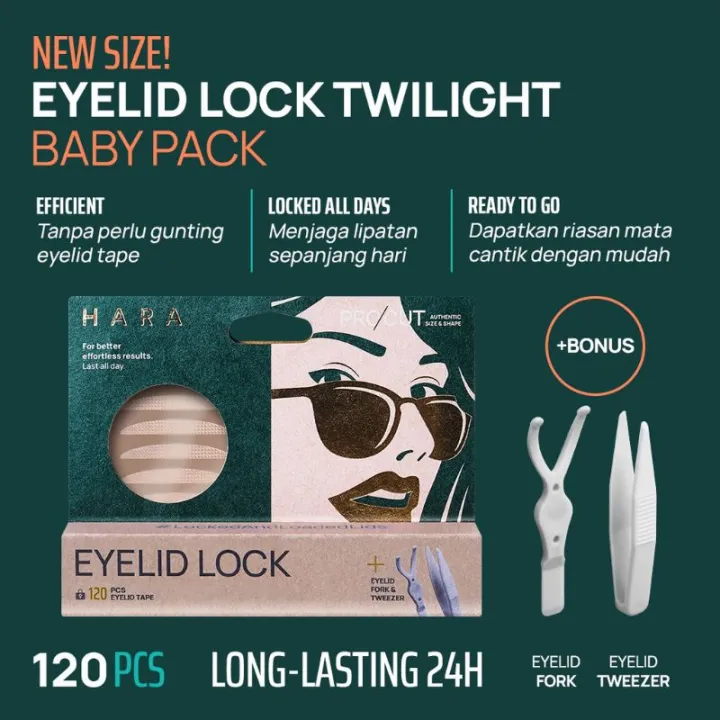 Hara Eyelid Lock Twilight, Regular Slim, Expert Slim Baby Pack Skot ...