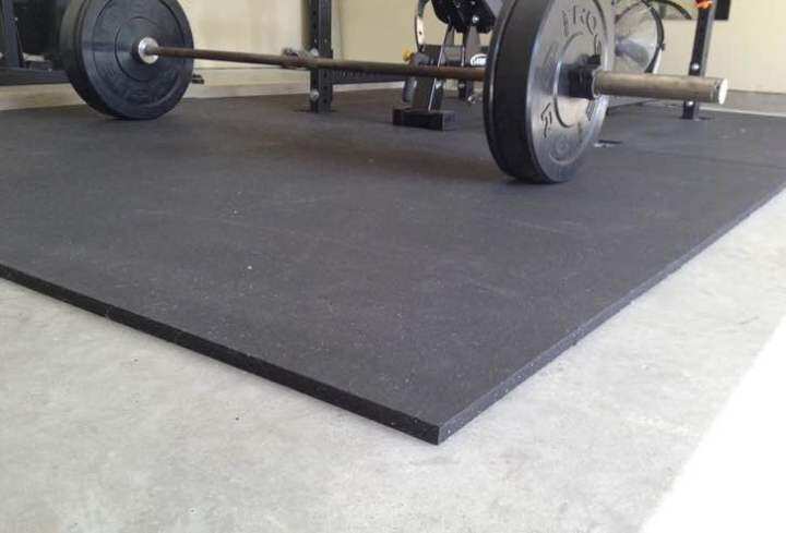 High Density Rubber Tiled Mat (1m x 1m x 1inch) | Lazada PH