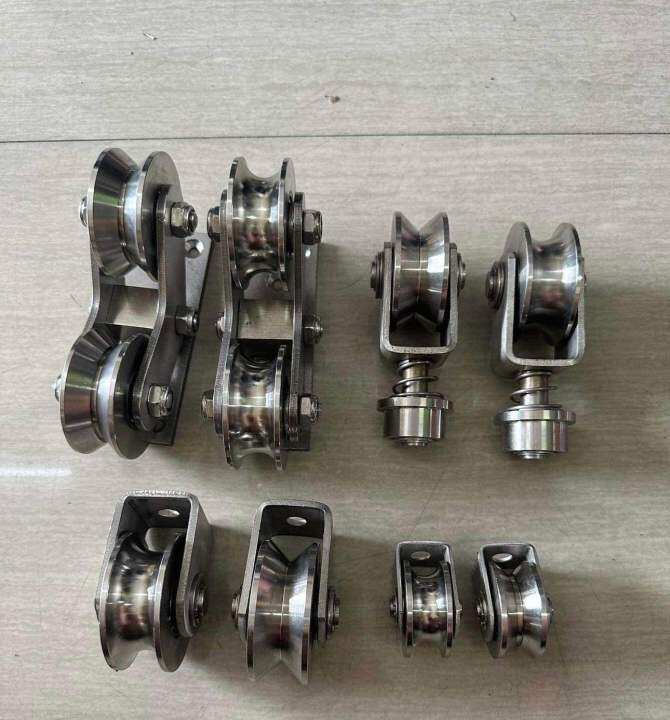 Stainless heavy duty gate roller U/V type SUS304 | Lazada PH