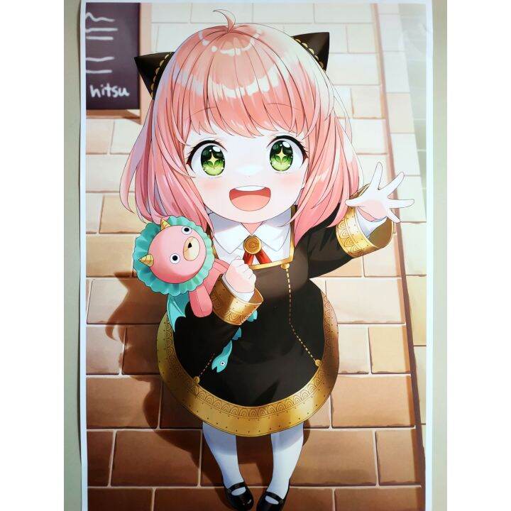 Poster Anime Spy x Family 1 Anya Forger Merchandise | Lazada Indonesia