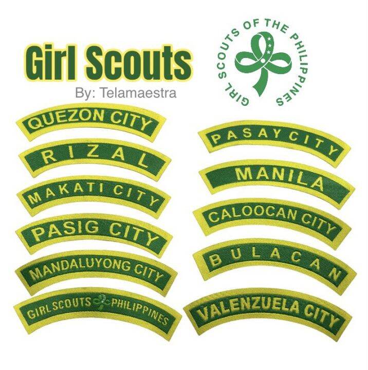 [Patch] GSP Patches Girl Scout 1 piece | Lazada PH