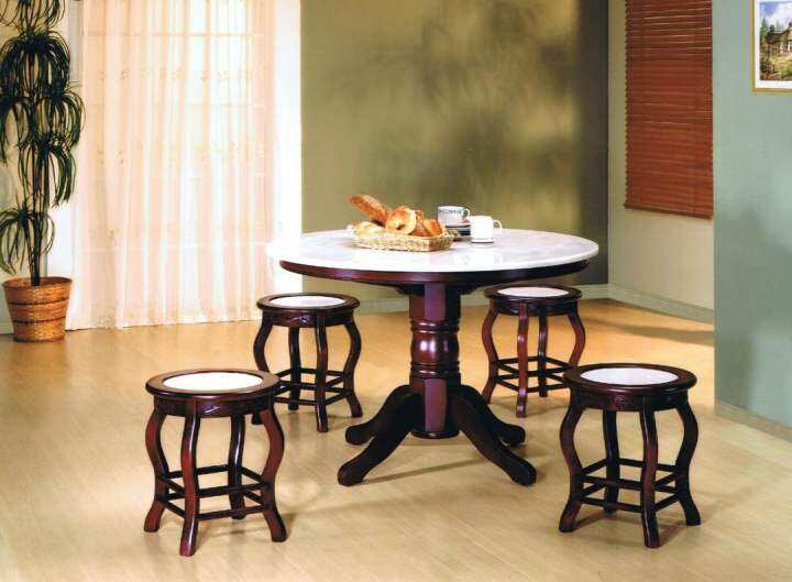 Ipoh marble kopitiam 3ft marble set 1+4 | Lazada