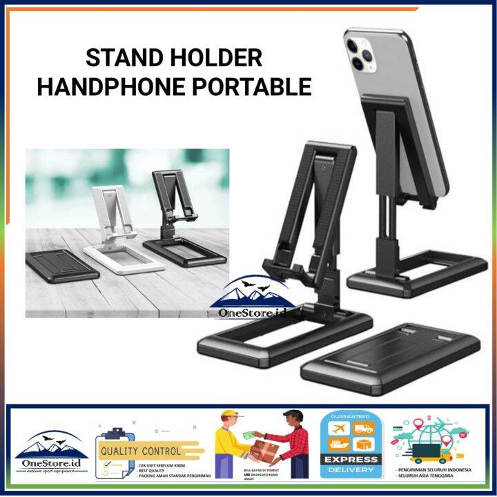 Holder Standing Hp HD-28 / Tempat Hp Portable Phone Stand Slim Folding ...