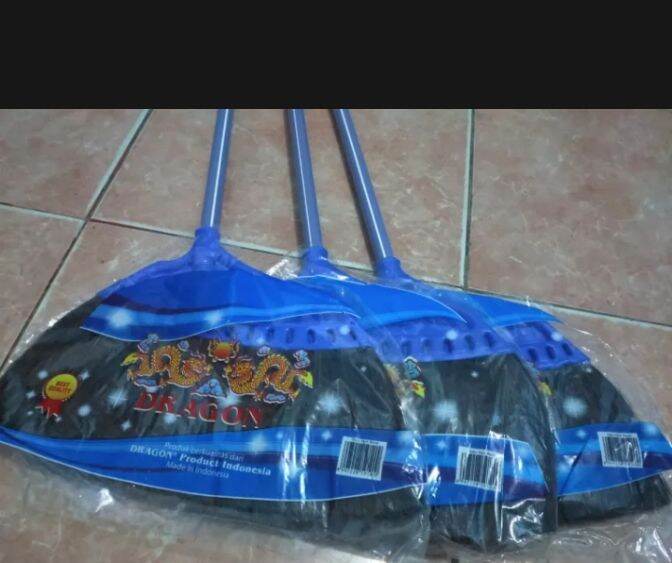 sapu lantai dragon injuk | Lazada Indonesia