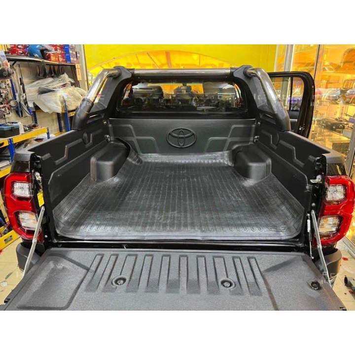 Bedliner Trunk Rubber Mat Trunk Bed Mat Rug Capet Toyota Hilux Vigo ...