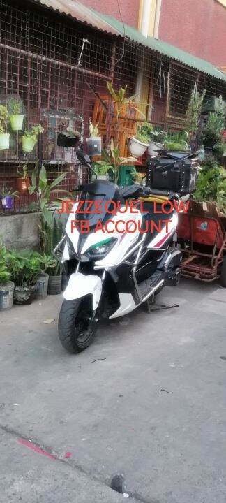 MOTORSTAR EASYRIDE 150Q 150FI STAINLESS HALF CRASHGUARD WITH MDL ...