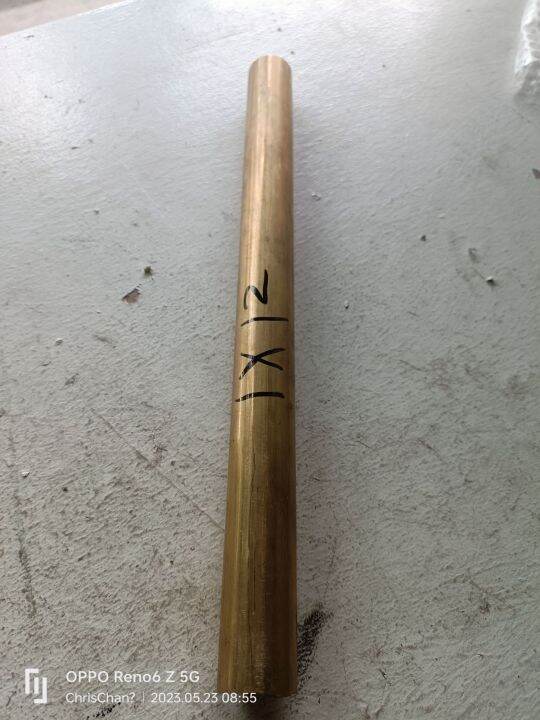 Solid brass rod 1 x12 and 3/4x12 check variation | Lazada PH